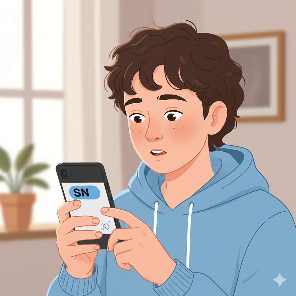 SN Meaning in Text: Why People Text It Without Explaining